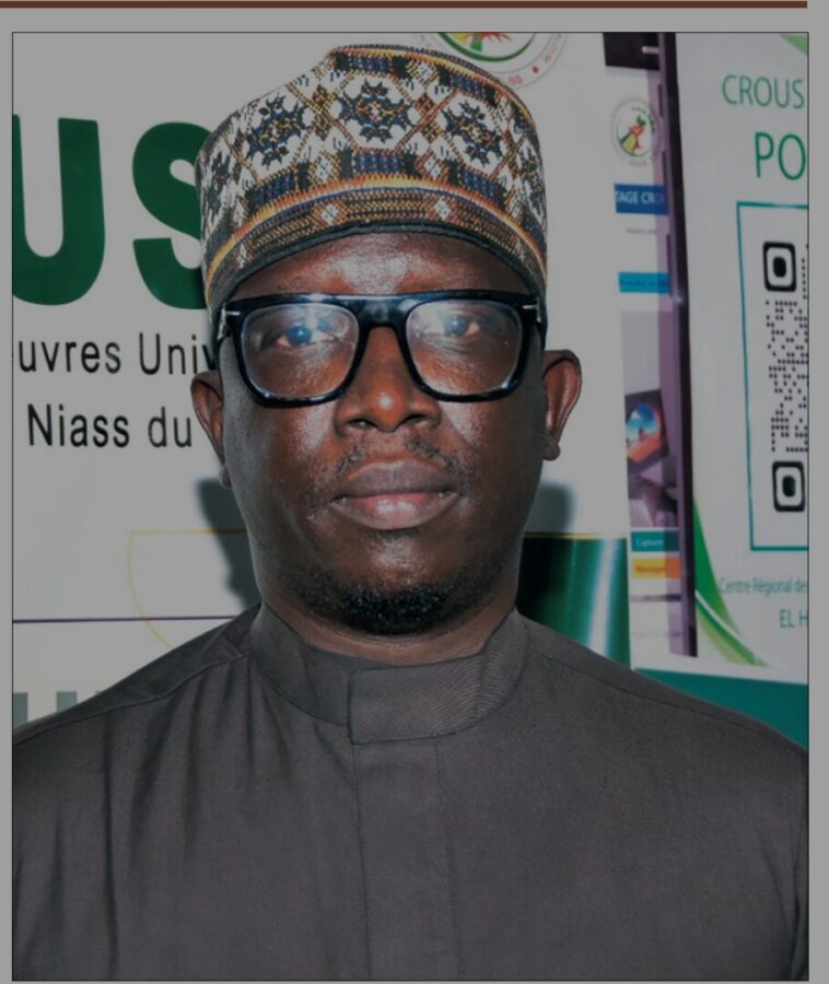 Salon de l'orientation : le directeur du Crous Sine-Saloum, Dr Jean ...